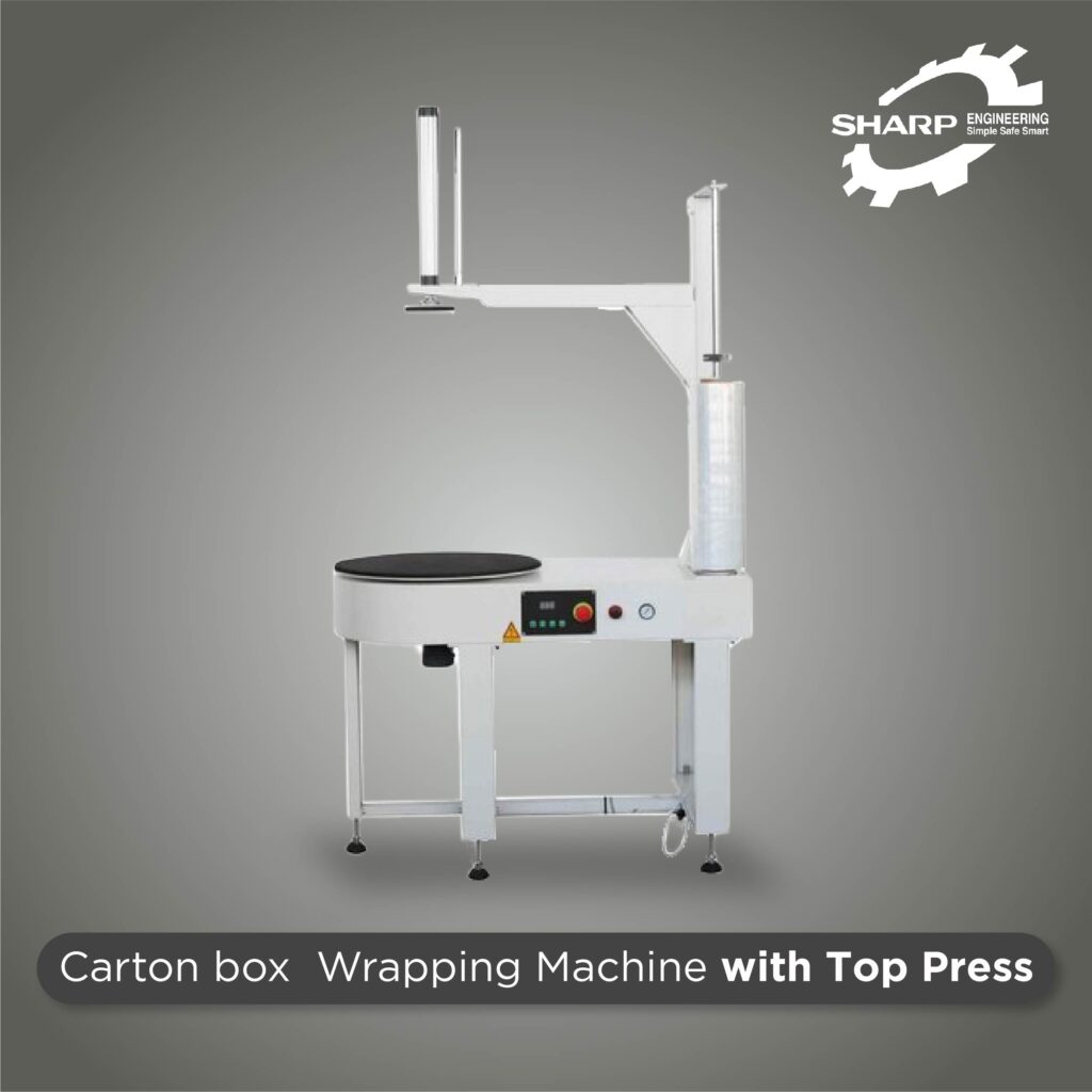 Box/Carton Wrapping Machines with Top Press manufacturer, supplier and ...