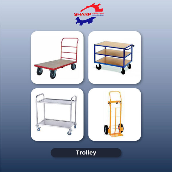 Trolley manufacturer, supplier and exporter in Mumbai, India